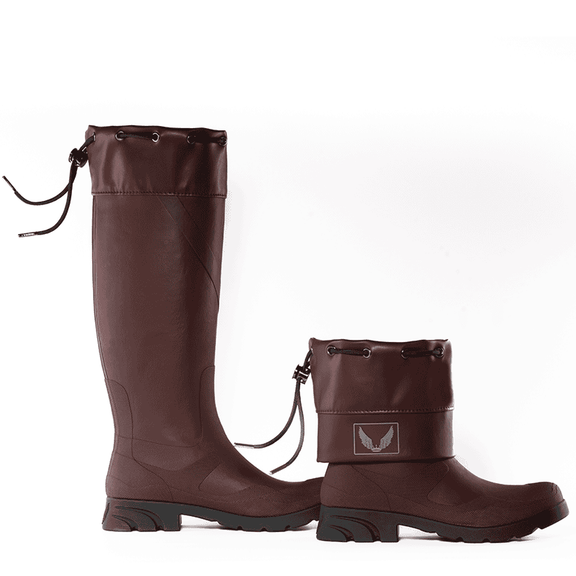 Merlot - All-Weather Boots - Natural Rubber – My Tribe Boots