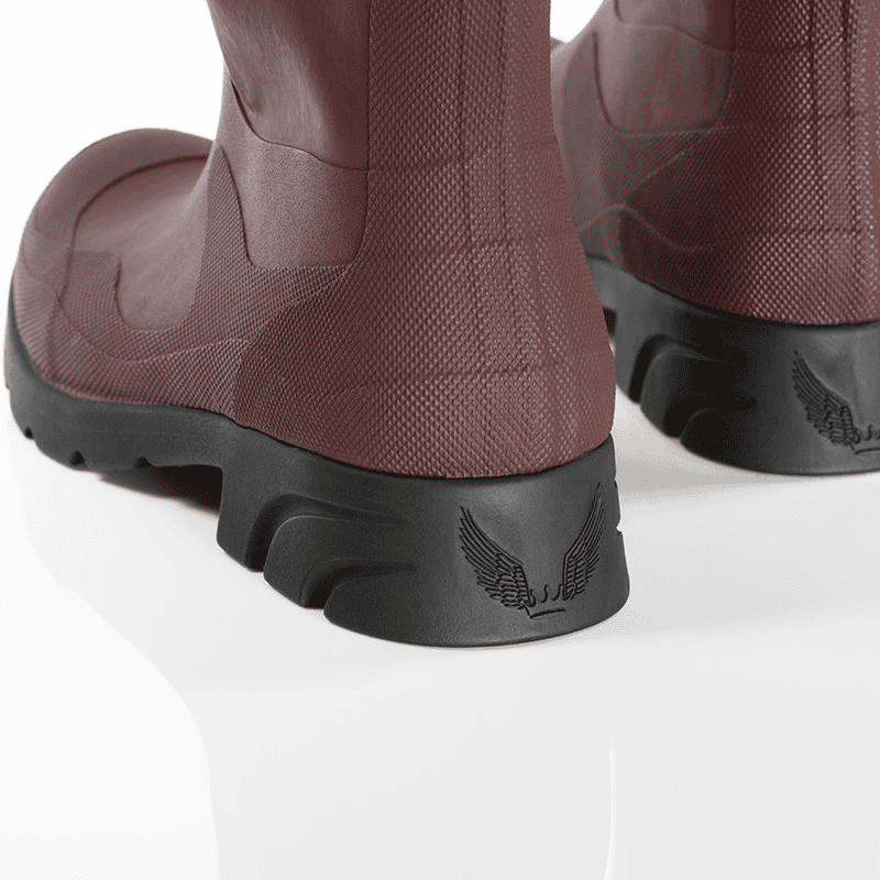 Merlot - All-Weather Boots - Natural Rubber – My Tribe Boots